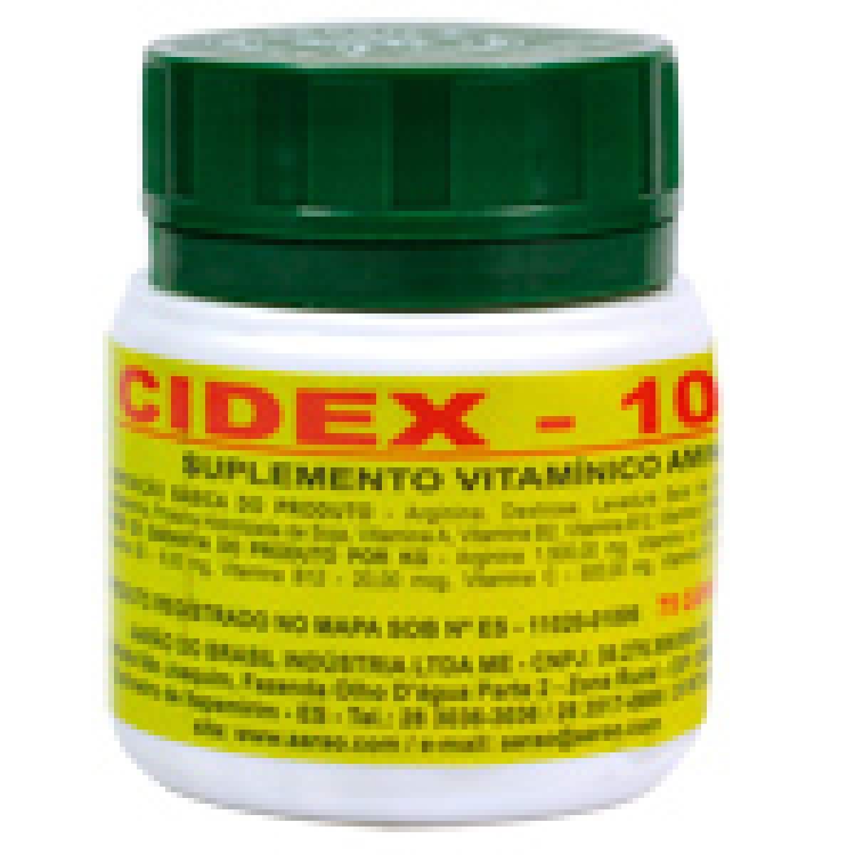 Cidex-10 - 140 mg - 75 Cápsulas (Antigo Coccidex) AARÃO
