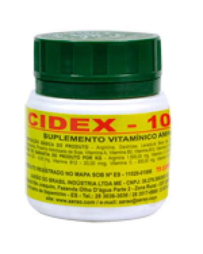 Cidex-10 - 140 mg - 75 Cápsulas (Antigo Coccidex) AARÃO
